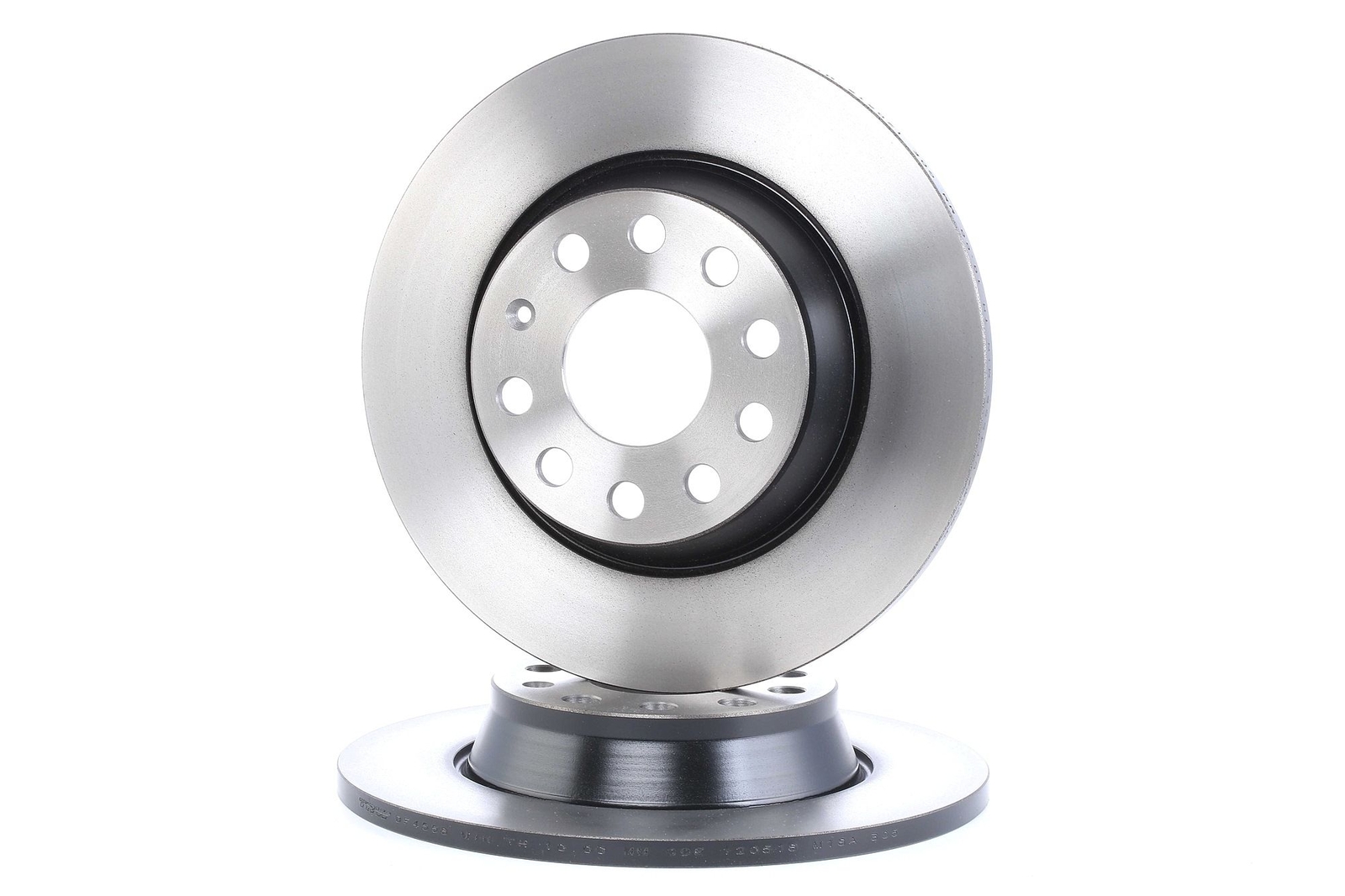 TRW Rear Brake Disc Rotors 282mm DF4558S fits VW EOS 1F7, 1F8 2.0 TDI ...