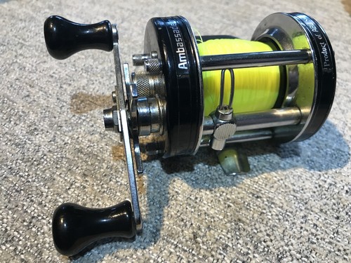 ABU Ambassadeur 6600C 1981 Black Thumbar Boxed Very Rare in Great ...