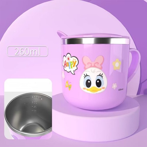 Disney Milk Cup Children's Scale Cup 316 Stainless Steel 260ML Daisy | eBay