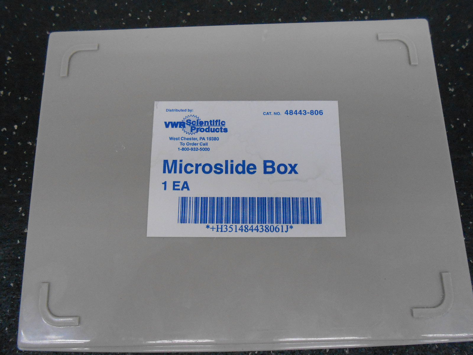 VWR 48443-806 MICROSLIDE BOX 100 POSITION | eBay