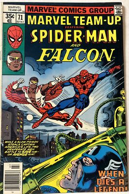Marvel Team-up #71 Marvel 1978 Spider-Man Falcon *FN+* | eBay