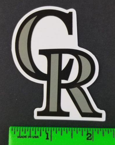 Colorado Rockies Baseball Skateboard Sticker | eBay