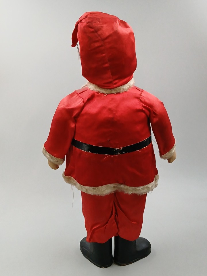 Vintage 1920s-30s German Face Mask Straw-Stuffed Santa Claus Figure, 25 ...