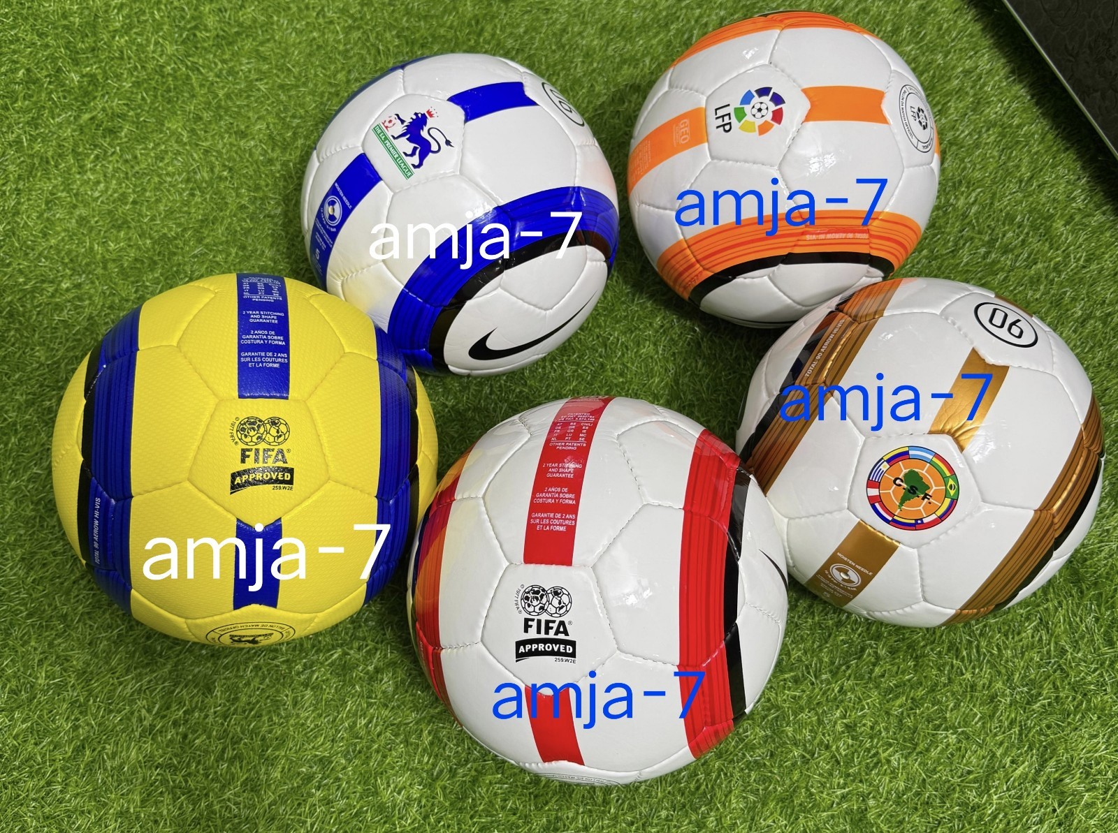 Lot 5 Nike T90 Premier League 2005-06 Pro Match Soccer Ball Size 5 | eBay