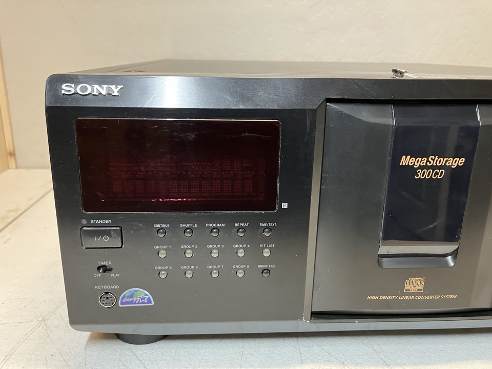 Sony CDP-CX355 Mega Storage Compact Disc 300 CD Changer Player New ...