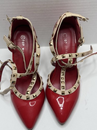 Pre-Owned | Women’s | Red High Heels | Size: 7 | | eBay