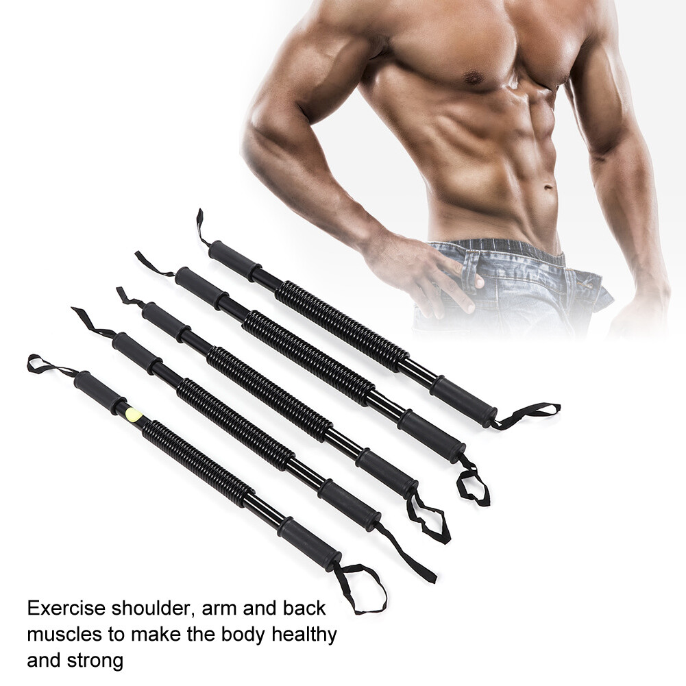 Hot Arm Power Exerciser Spring Forearm Strength Muscle Trainer Chest ...