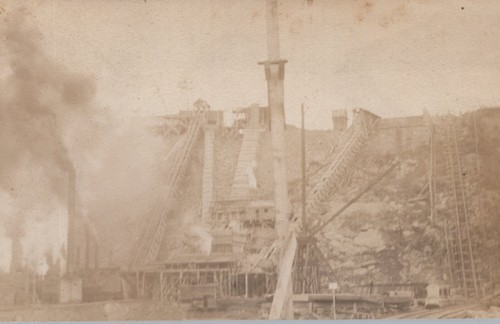 Antique Construction 1910 Quebec Bridge Construction - Original Photo ...