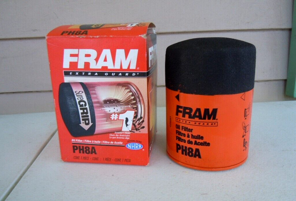 Fram PH8A - cross reference oil filters | oilfilter-crossreference.com