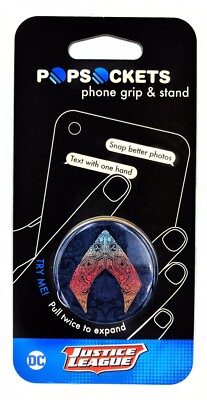 Authentic Popsockets Aquaman Justice League Phone Holder PopSocket Pop ...