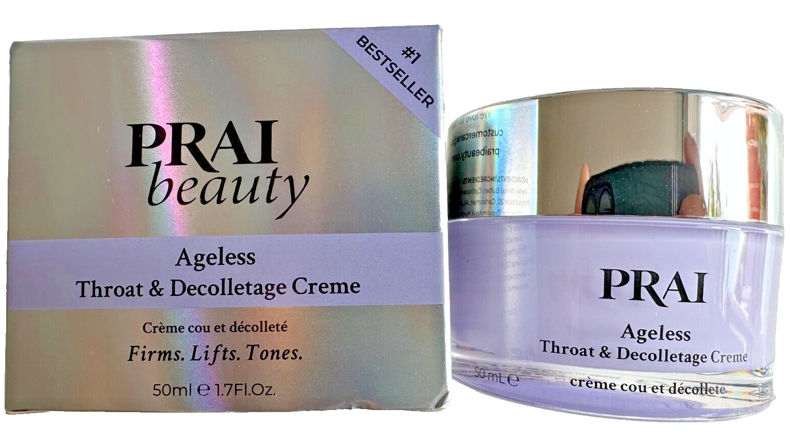 PRAI Beauty Ageless Throat & Decolletage Cream , Serum & Eye Serum ...
