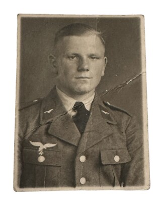 WW2 Era Photo ID German Wehrmacht Officer Wearing Tie | eBay