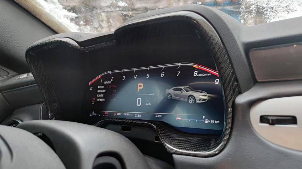 NEW 10-15 GEN 5 CAMARO LCD DIGITAL SPEEDOMETER INSTRUMENT CLUSTER V6 V8 ...