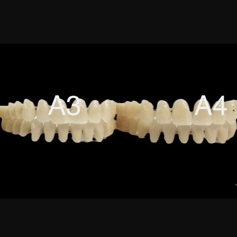 28pcs/set Artificial Teeth Denture Acrylic Teeth DIY Upper & Lower ...