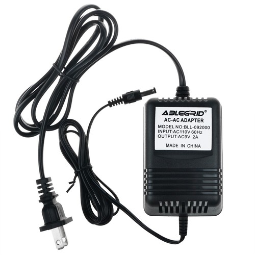 9V 2A AC/AC Adapter for HPRO HiPRO PS0913B-120-B DigiTech Power Supply ...