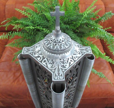 Antique Art Deco Funeral Card Stand Rack Holder Mass Offering Prayer ...