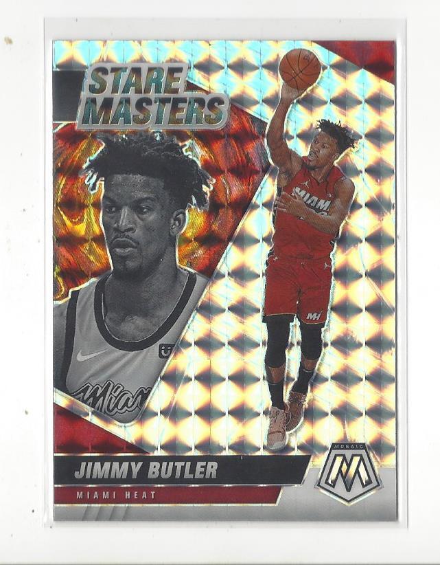 2020-21 Panini Mosaic Stare Masters Mosaic #12 Jimmy Butler Heat | eBay