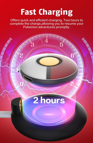 Poke GO Plus + Charger, Poke GO Plus Plus Charging Dock with Silicone ...