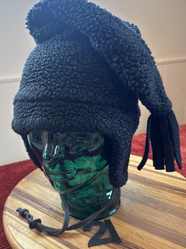 VINTAGE BULA HEAVY FLEECE JESTER, SNOWBOARDING STOCKING HAT! BLACK. VGC ...