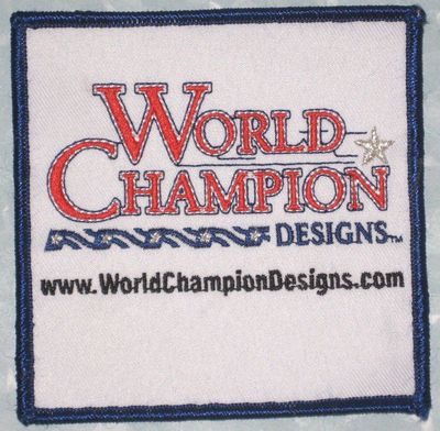 World Champion Designs Patch | eBay