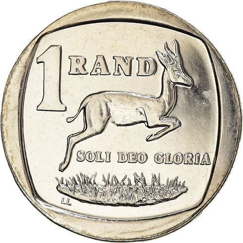 South Africa 1 Rand Coin | Suid-Afrika - Afrika Borwa | KM272 | 2002 ...