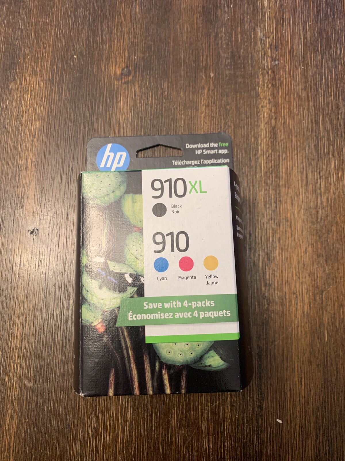 New Genuine HP 910XL 910 Black Color Ink Cartridges 8020 8025 Exp July ...