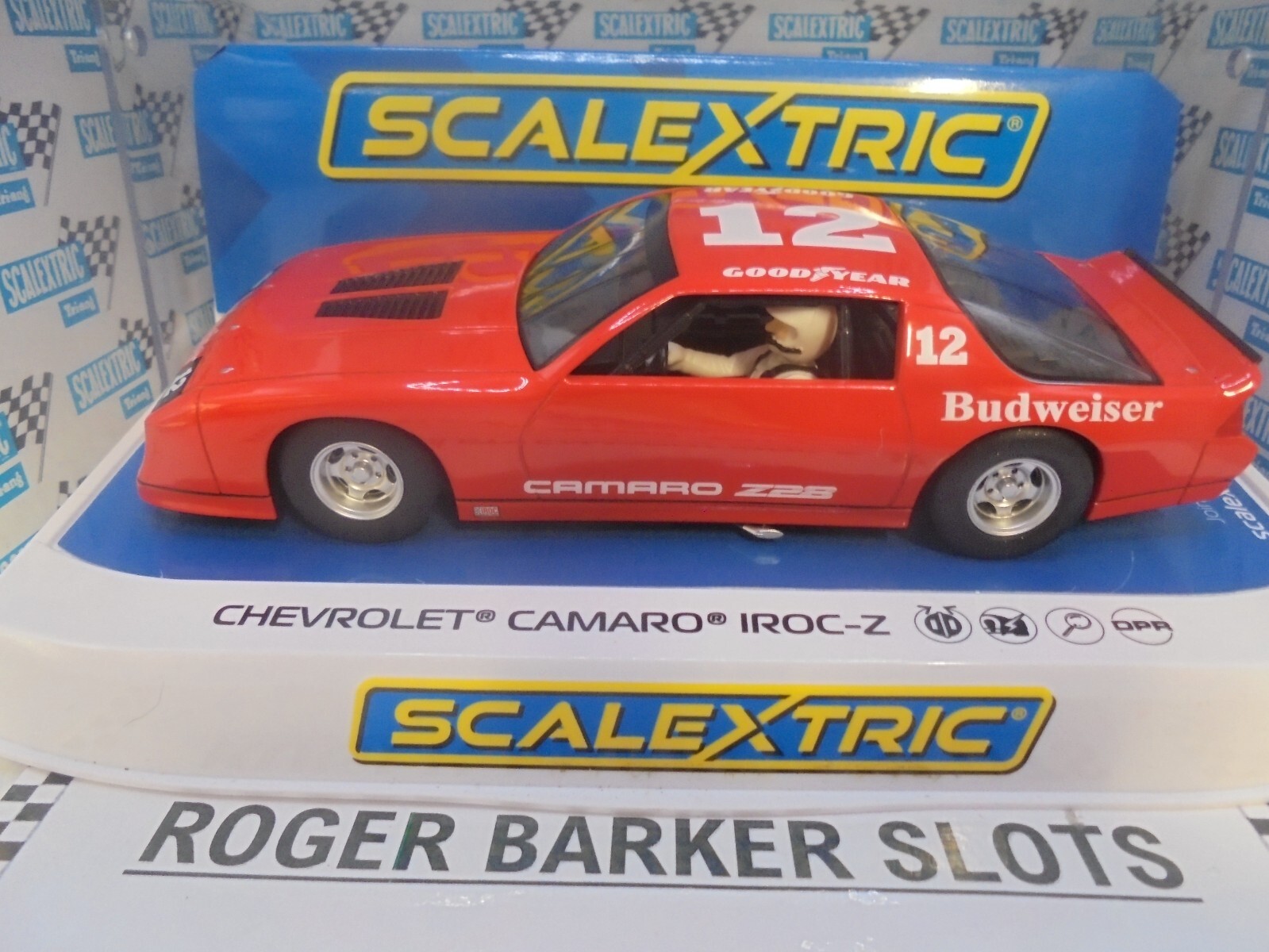 Scalextric C4073 Chevrolet Camaro "IROC-Z" #12 DPR BNIB (NOS) | eBay UK