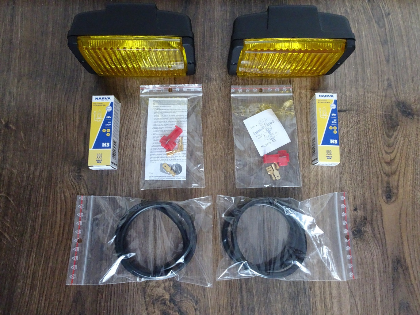 HONDA CRX JDM 88-91 RHD Yellow Foglights EF SI-R Halogens Rare FOG ...