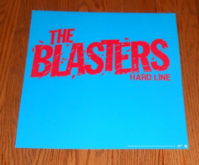 The Blasters Hard Line Poster Flat Square 1985 Promo 12x12 RARE | eBay