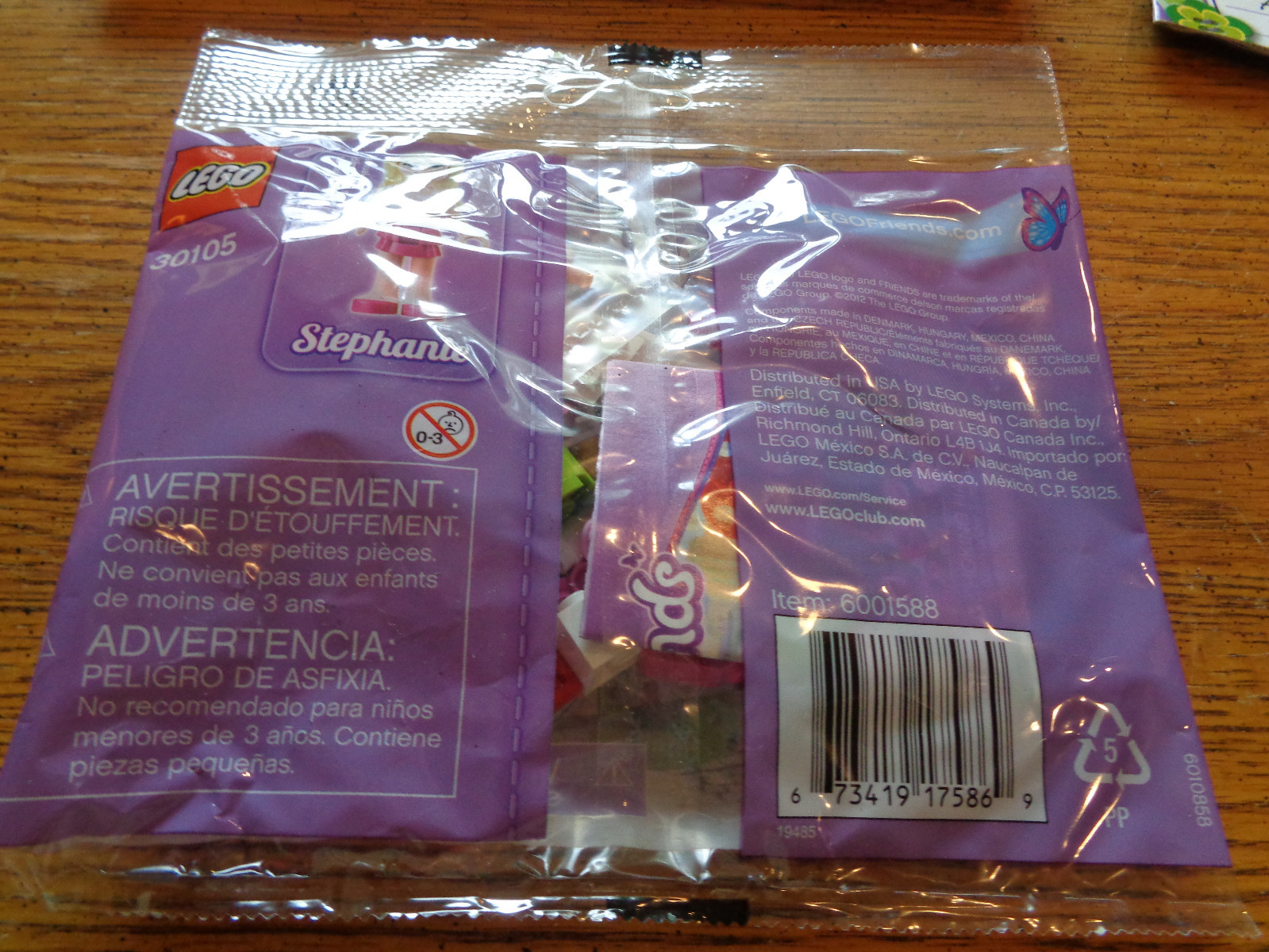 LEGO FRIENDS STEPHANIE'S MAILBOX 30105 NIP STICKERS SPECIAL EDITION ...