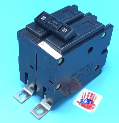 New Circuit Breaker Cutler Hammer BAB2060 60 Amp 2 Pole 120240V Bolt on ...