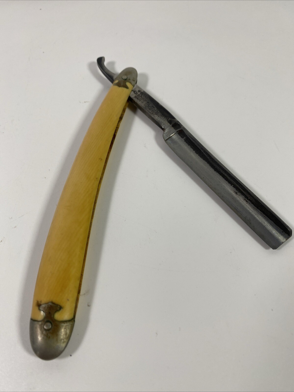 Wester Bros. Anchor Brand STRAIGHT RAZOR Germany Vintage | eBay