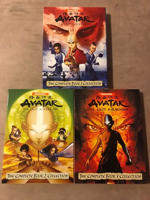 Avatar: The Last Airbender - The Complete Book One Two & Three ...