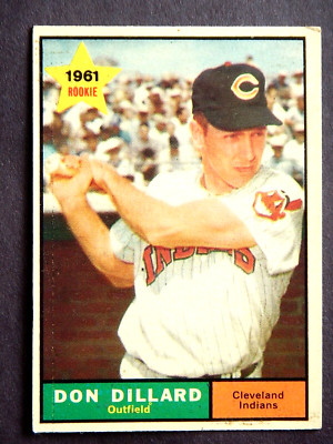 Don Dillard #172 Topps 1961 Baseball Card (Cleveland Indians) *VG | eBay