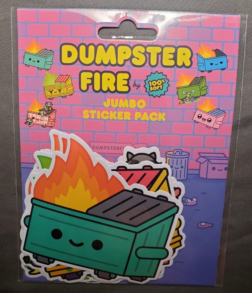 DUMPSTER FIRE: Dumpster Fire Exclusive Limited-Edition 5 PC Jumbo ...