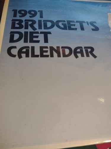 Bridget's Diet Calendar 1991 Unopened Ivory Tower Publishing Kitschy ...