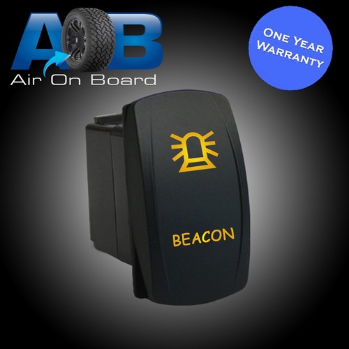 Rocker switch 6B51O BEACON amber ON/OFF waterproof SPST marine | eBay ...