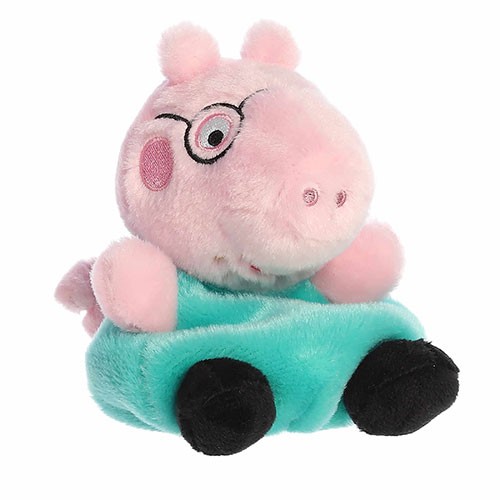 Aurora World Plush - Peppa Pig Palm Pals - DADDY PIG (5 inch) - Stuffed ...