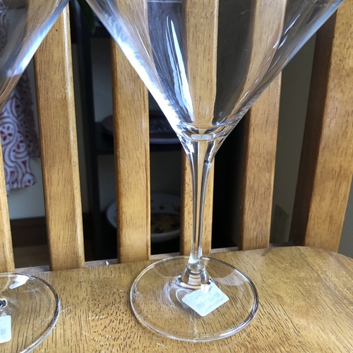 Crate and Barrel Viv Rona Slovakia Crystal Martin in Glasses Set Of 2 ...
