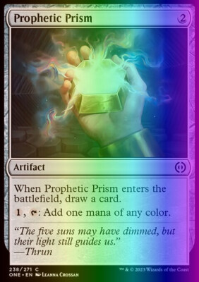 MTG Prophetic Prism (238/530) Phyrexia All Will Be One LP FOIL | eBay