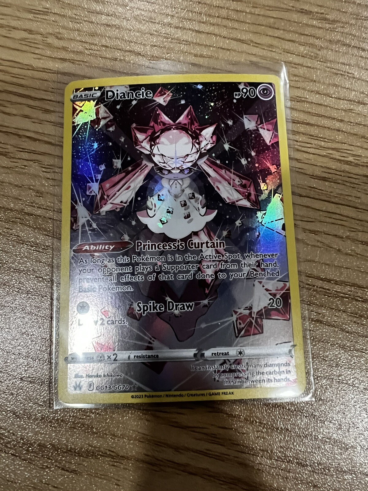 Diancie GG13/GG70 Holo Rare Crown Zenith Pokemon TCG NM | eBay