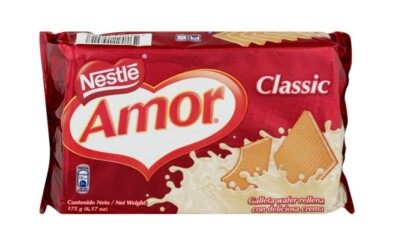 Nestle Amor Galleta Clasica (Classic Wafer) 6.17 oz/175 g Product of ...