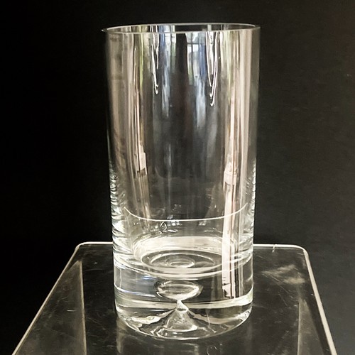 4 Bubble Double Old Fashioned Glass set of four 16oz 6" tall 3 ...