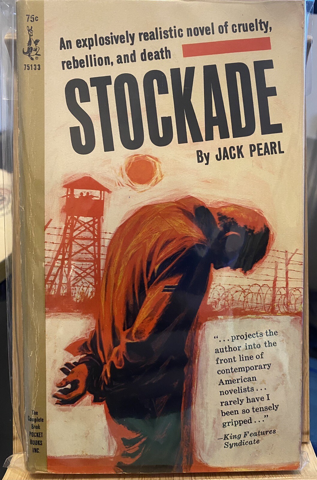 Stockade by Jack Pearl; 1965 Pocket Books; Military-Fiction; PBO ...