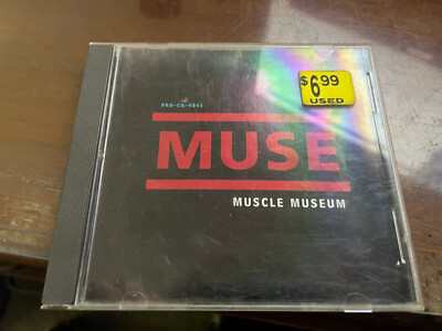 Muse Muscle Museum CD promo super clean minty very rare brit pop | eBay