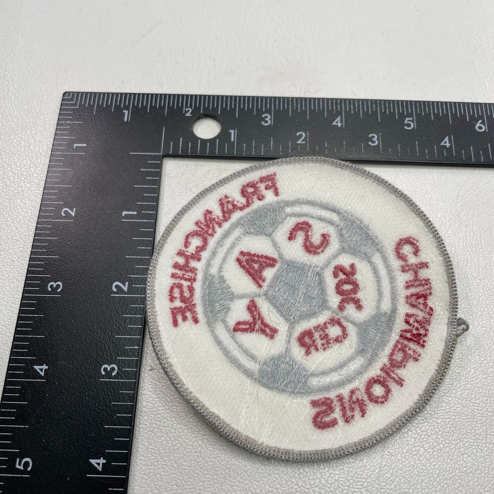 Soccer Patch SAY SOCCER FRANCHISE CHAMPIONS 261F | eBay