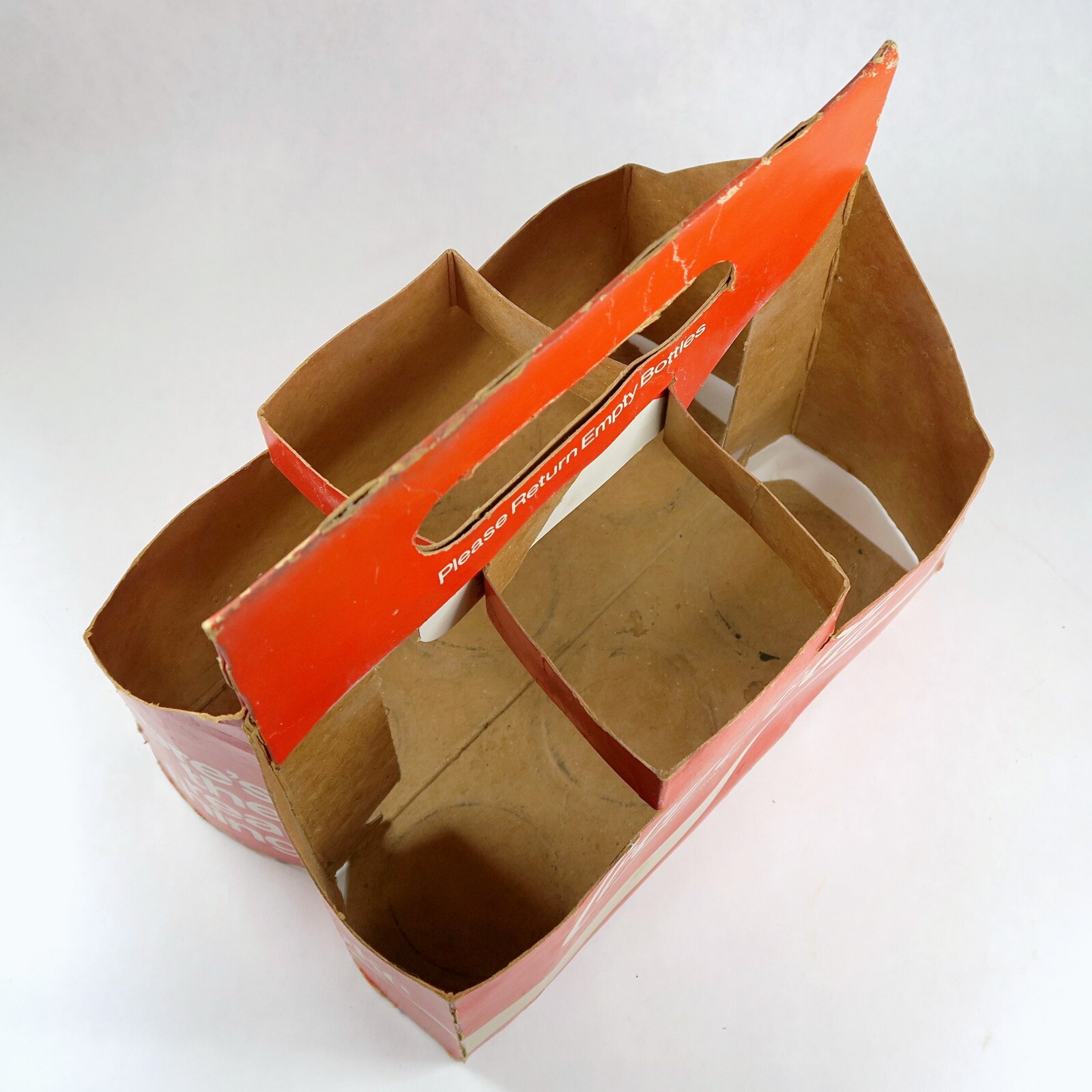 Coca-Cola 6.5 oz 6-Pack Caddy Vintage 70s-80s Cardboard Carrier The ...