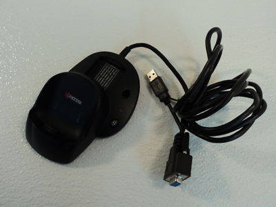 Kyocera Desktop Phone Charger Dual Port Sync Black TXDTC10003 | eBay