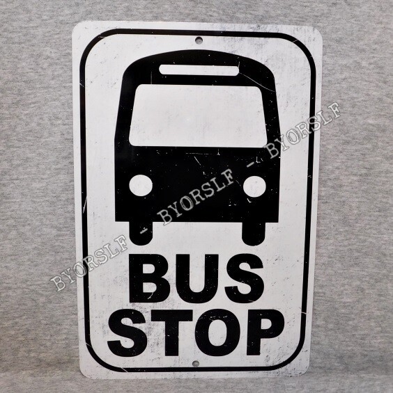 Bus Route Sign