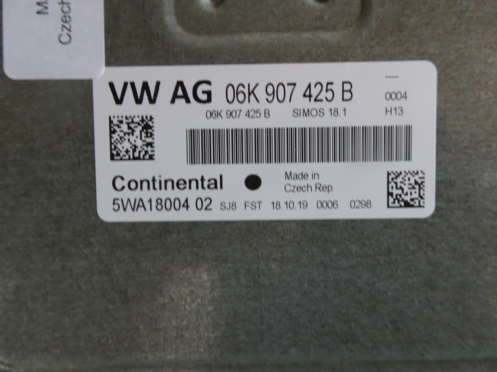 2017-2018 Porsche Macan Engine Control Module Unit ECU ECM 06K907425B ...